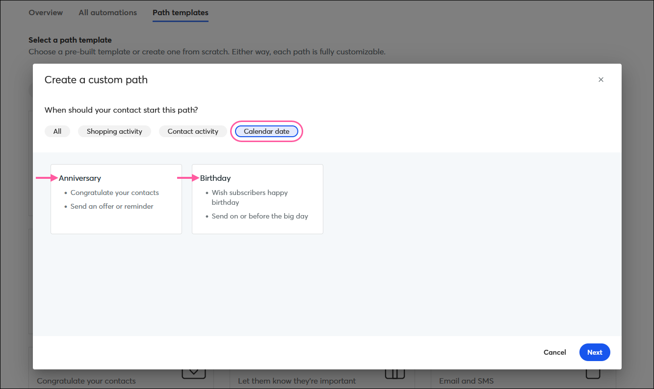 Understanding Triggers In The Automation Path Builder