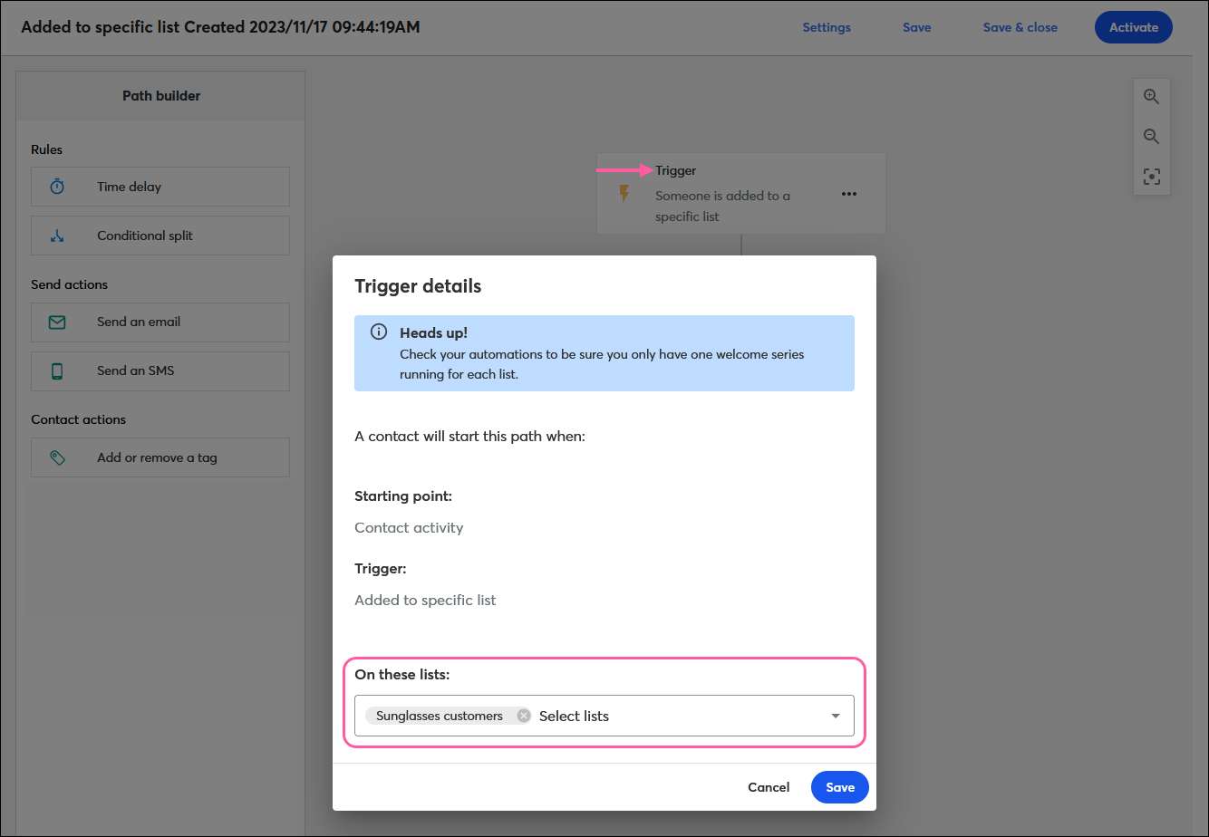 Understanding Triggers In The Automation Path Builder