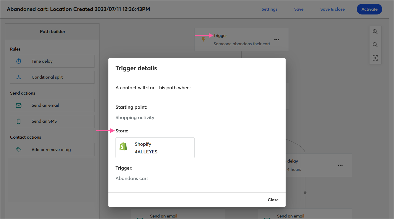Understanding Triggers In The Automation Path Builder