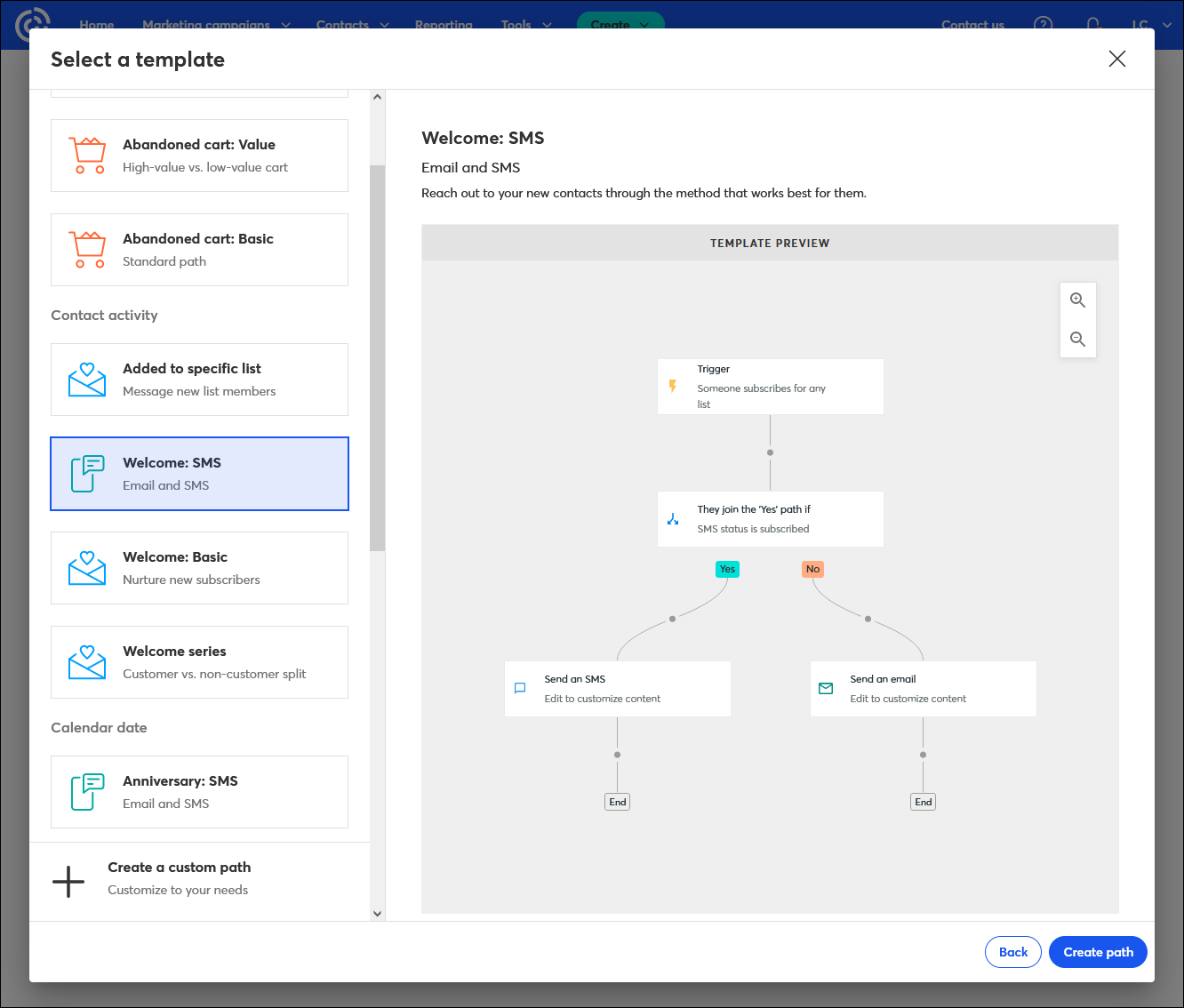 Getting started with the Automation Path Builder