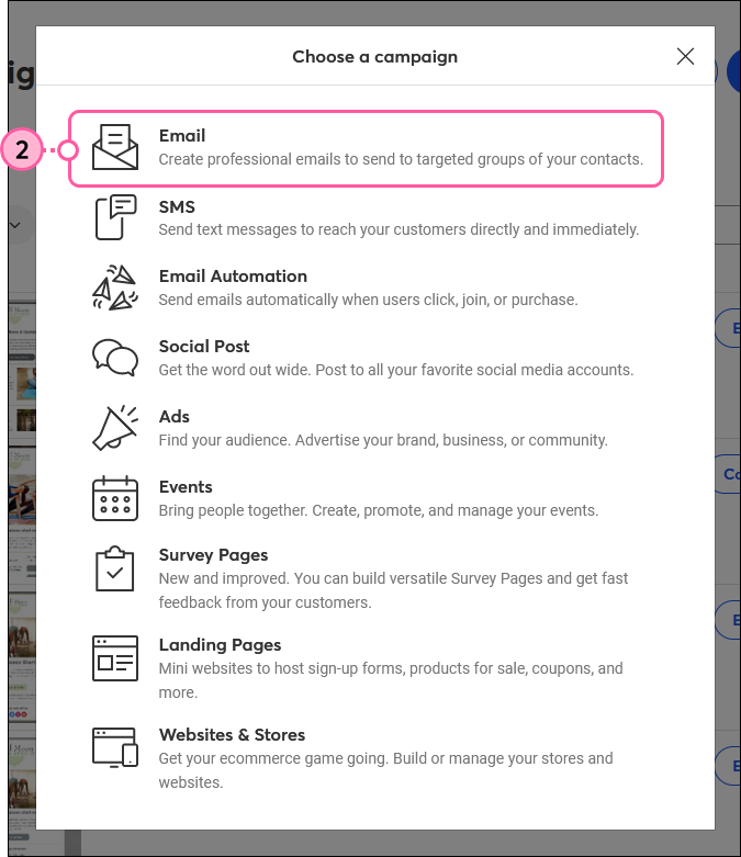 Add a Nift gift card to an email