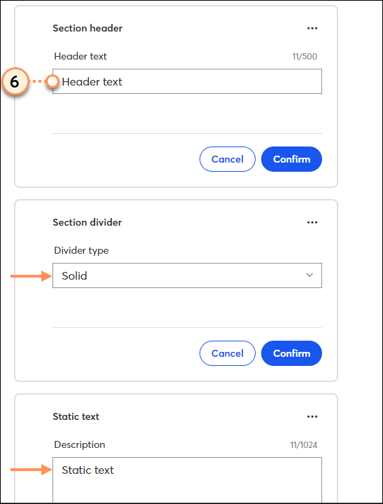 Customize your event registration form
