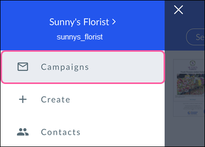 Resend an email to non-openers from the Constant Contact mobile app