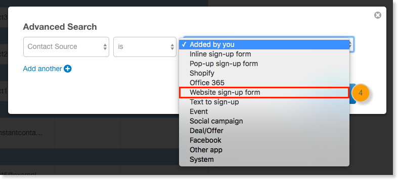 Comprendre les différentes sources de contacts